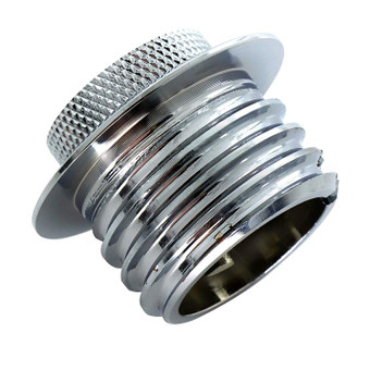 Custom Chrome Flush Mount Pop Up Harley Fuel / Gas Cap