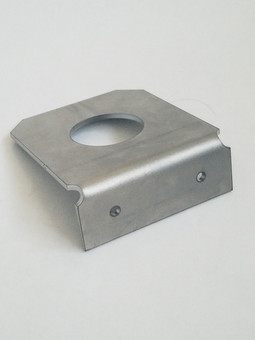 Urea DEF Flat Bed Fuel Filler Neck Mounting Bracket L Bracket