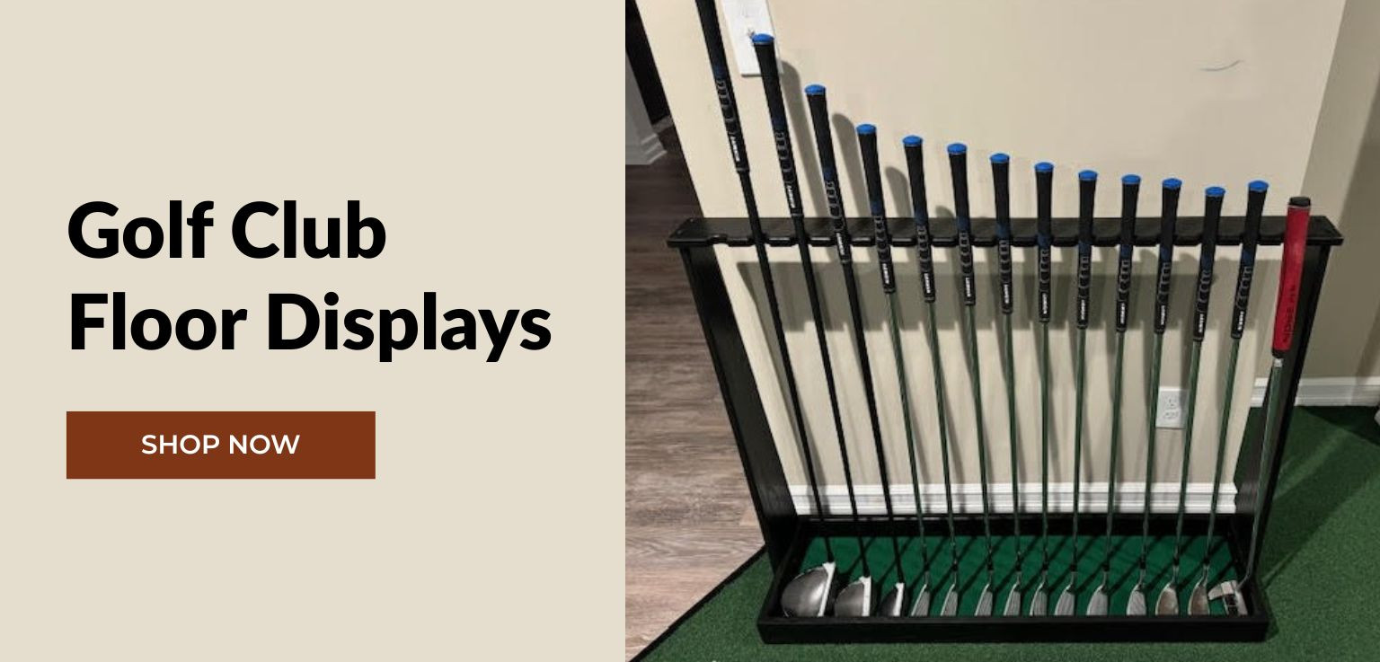 Maker of Fine Golf Club Racks, Displays For Home and Office