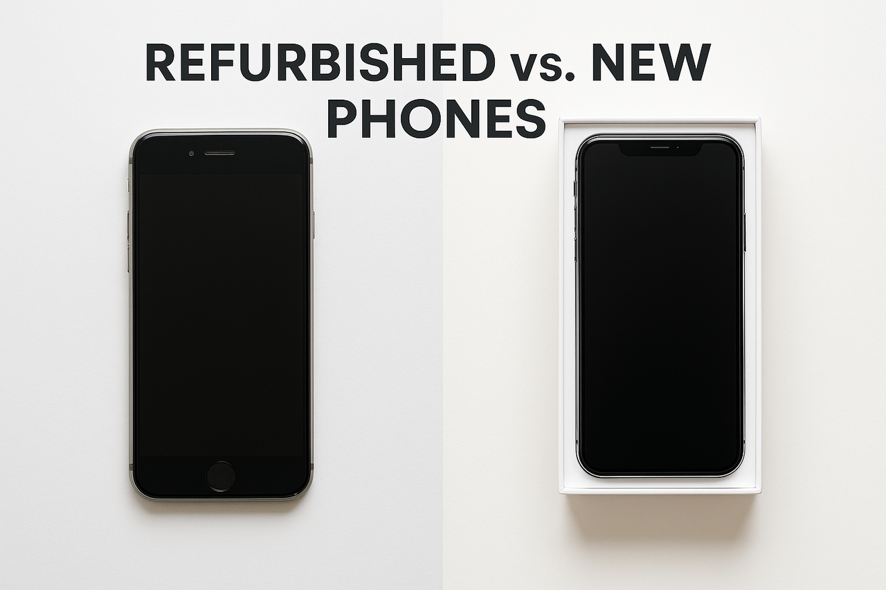 Refurbished vs. New Phones - TodaysCloseout.com