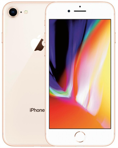 iPhone 8 Gold 64GB | Bulk Unlocked GSM/CDMA 4G LTE – A Stock
