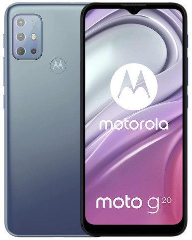 A+ Stock Moto G20 Blue 128GB 4G LTE Wholesale Phone | TodaysCloseout