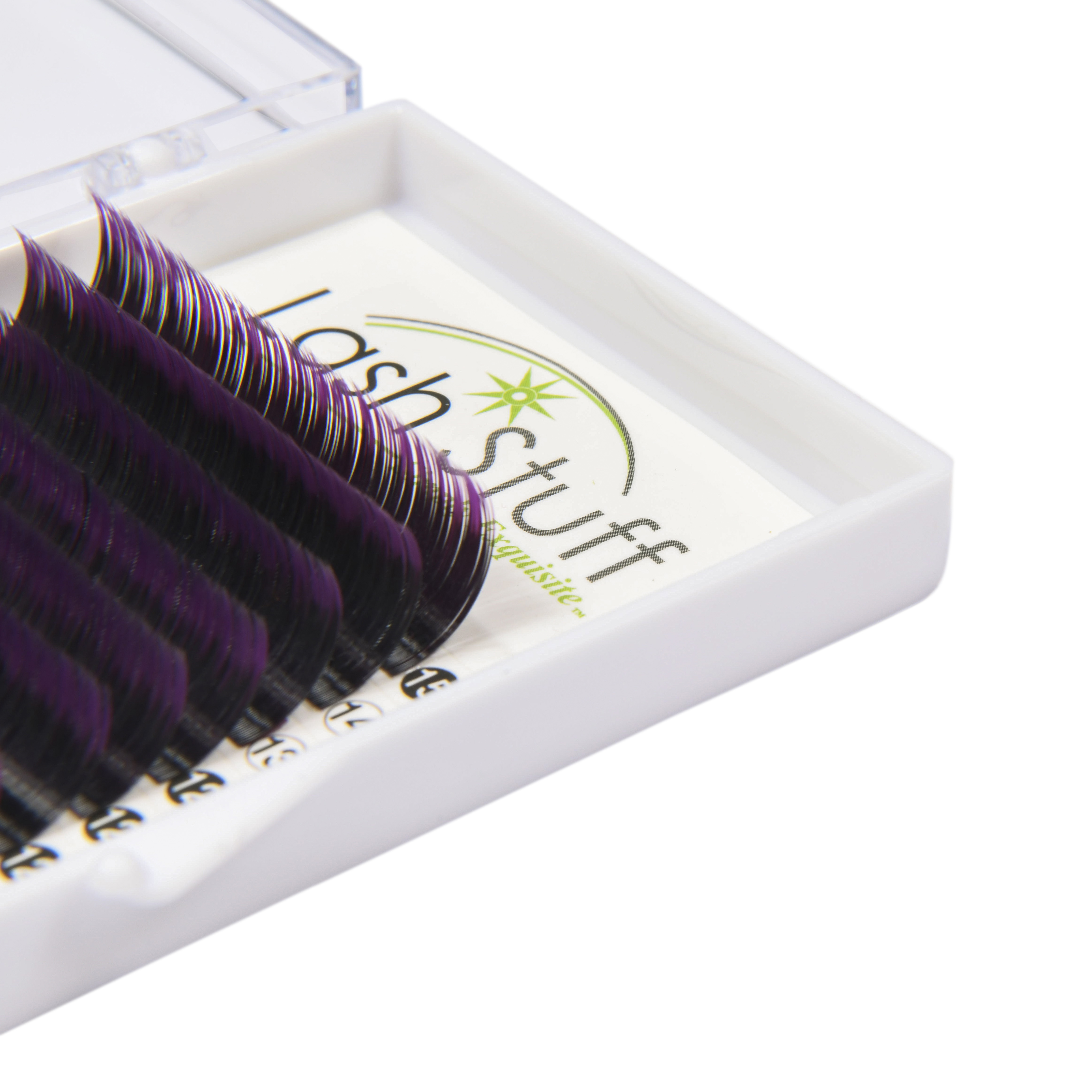 MINI Purple Ombre Eyelash Extensions | Lash Stuff
