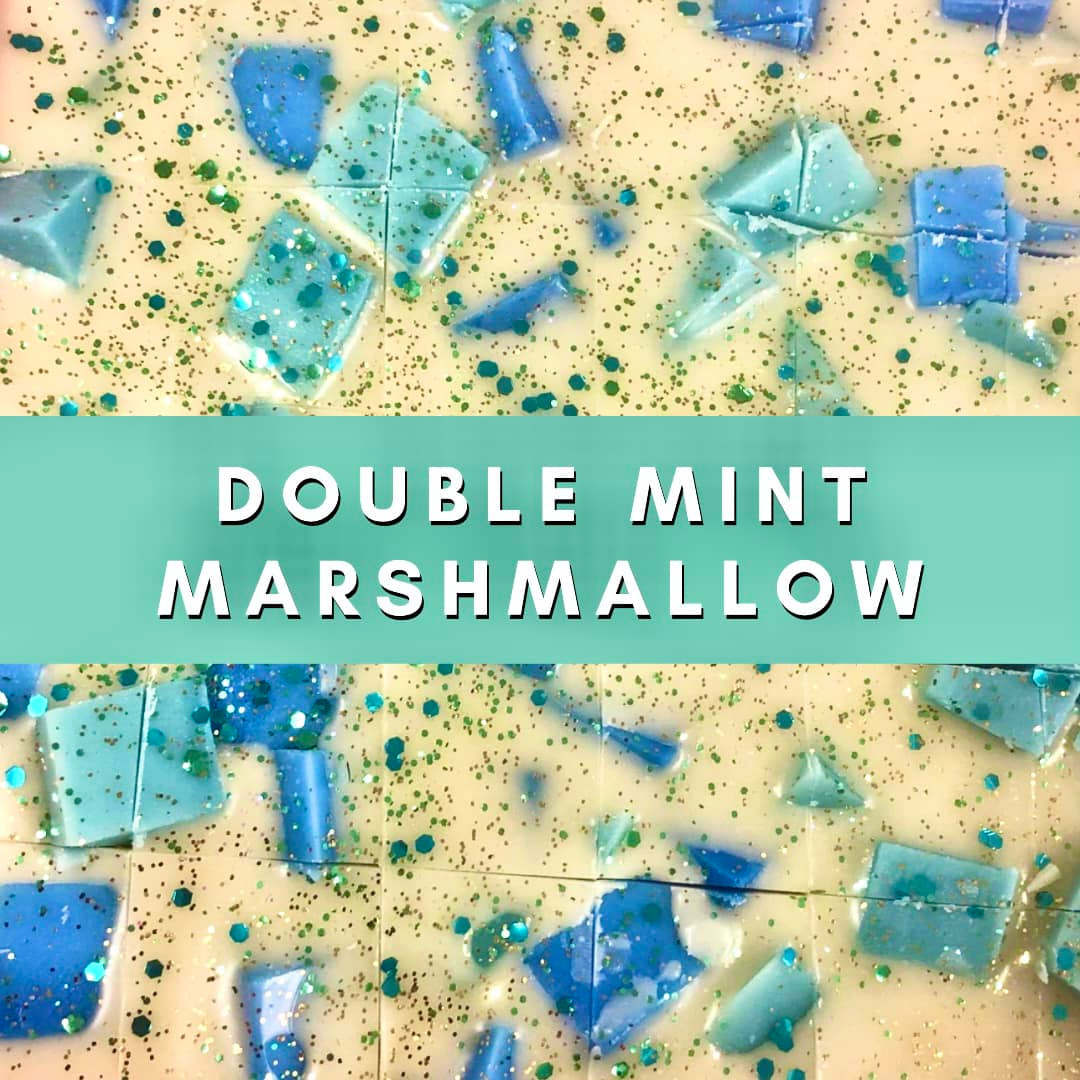 Double Mint Marshmallow 100g Chunk Bag - Cleave's Home Fragrance