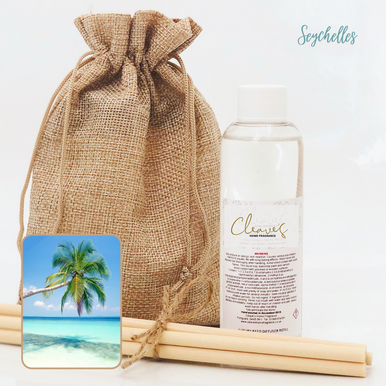 Seychelles Reed Diffuser Refill & Reeds - Cleave's Home Fragrance