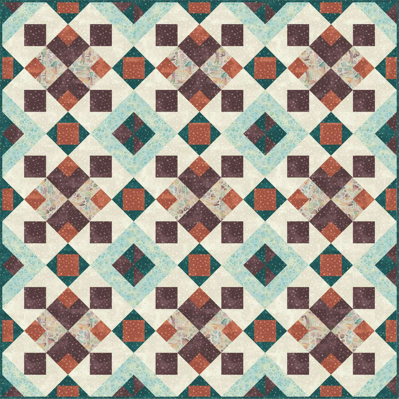 Forest Chatter Thicket Quilt