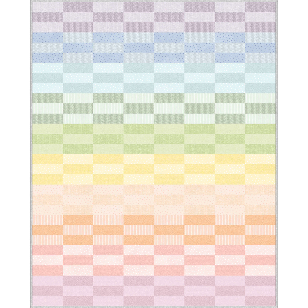 Little Lambies Woolies Flannel Birthday Cake Quilt