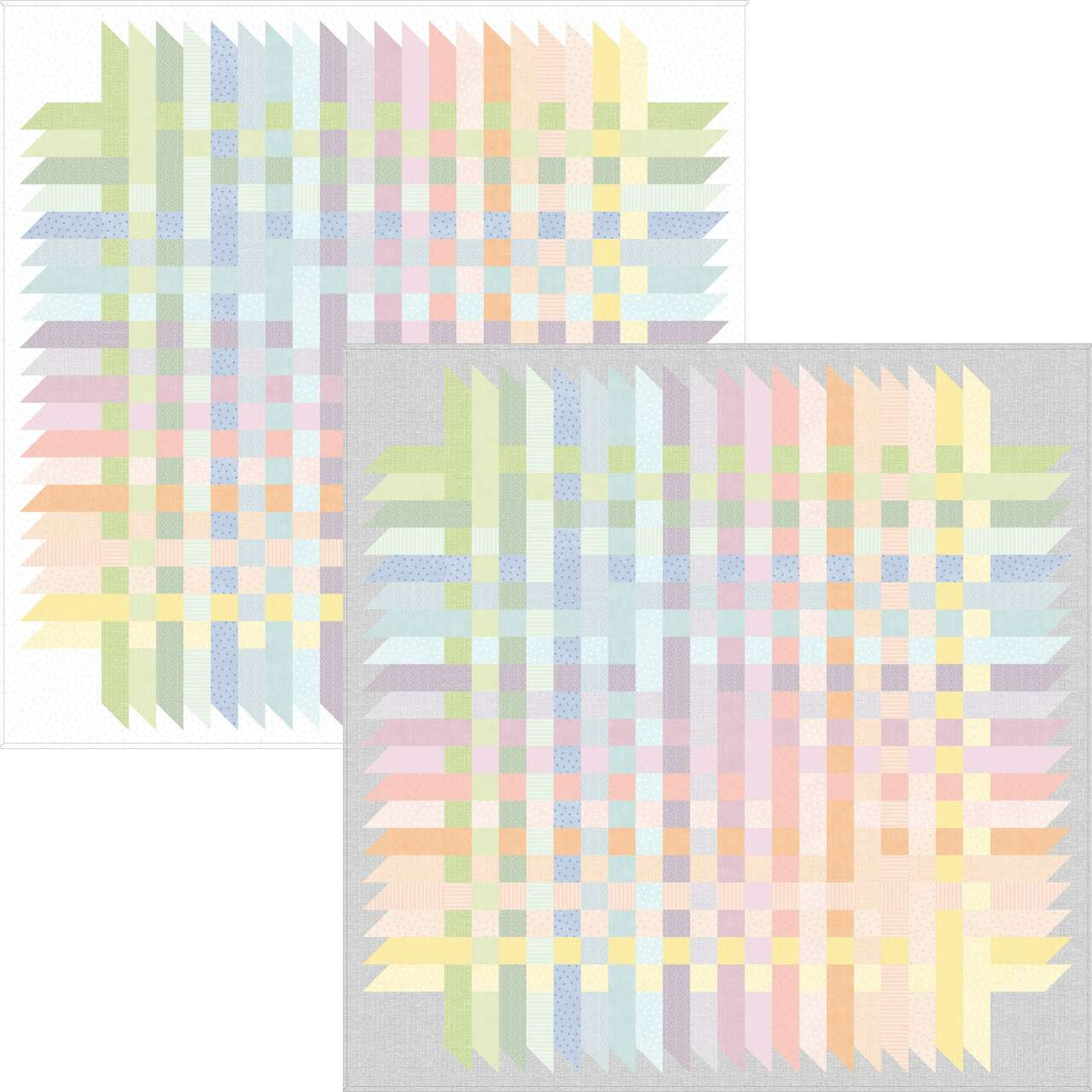 Little Lambies Woolies Flannel Over & Down Under Quilt