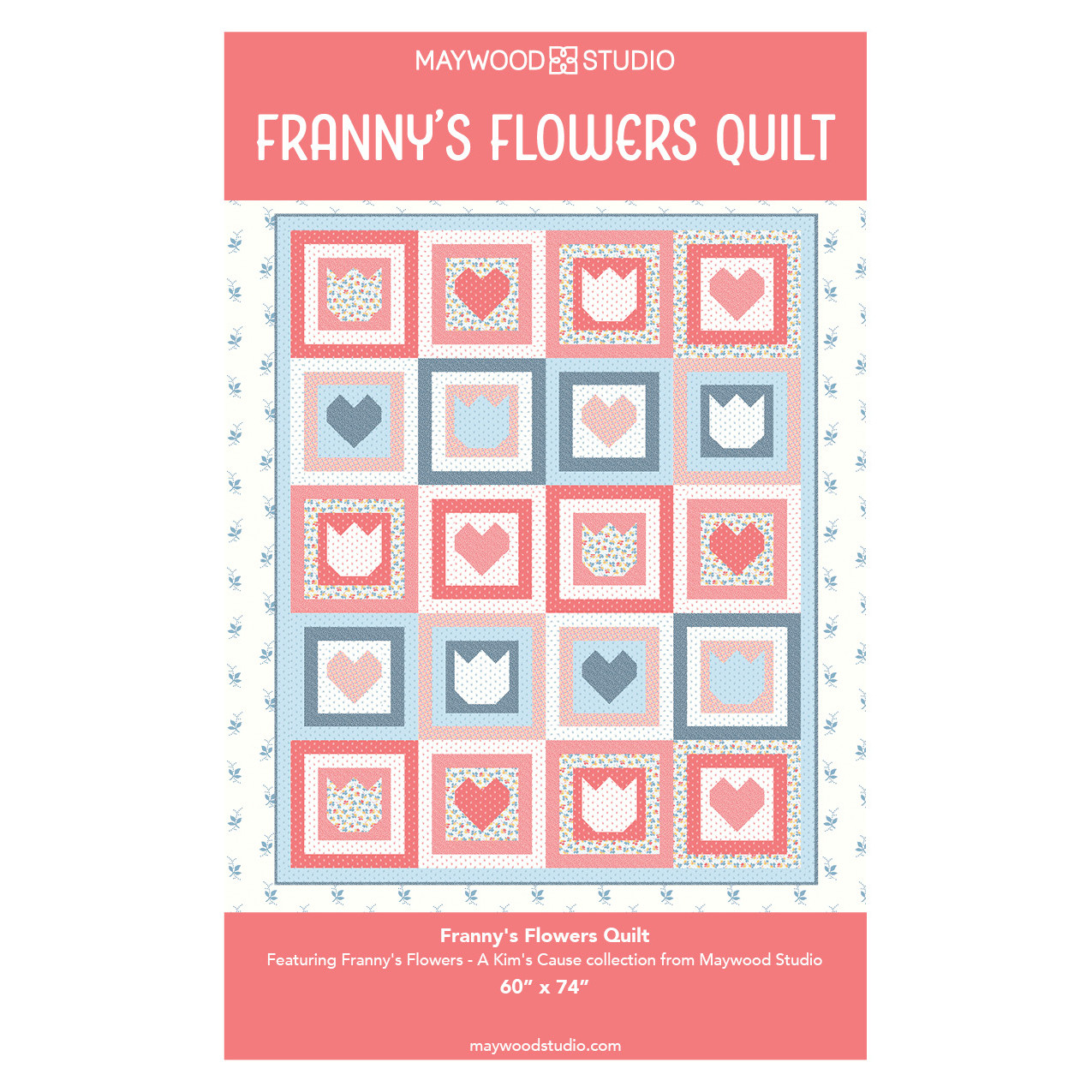 Franny’s Flowers Quilt Free Pattern