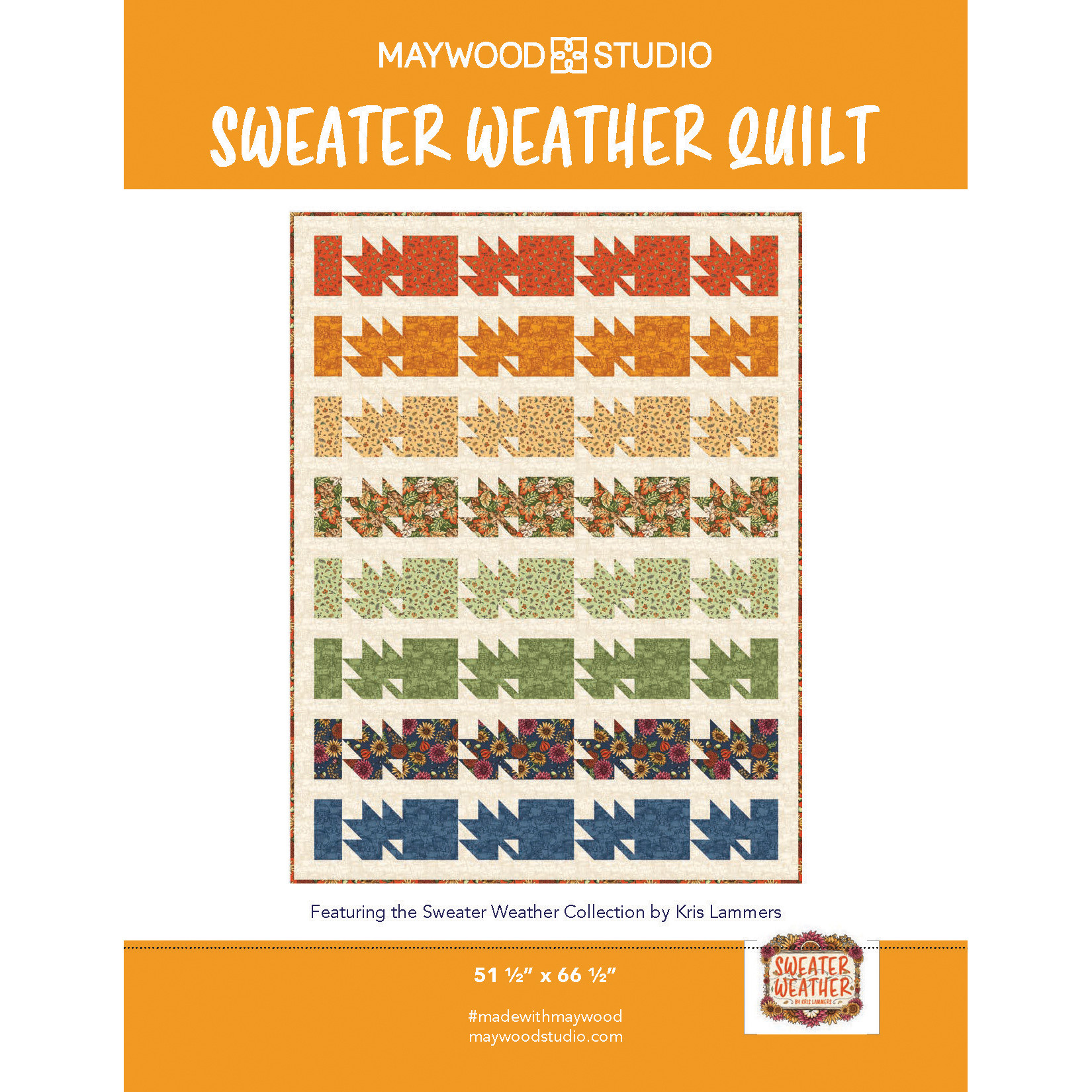 Sweater Weather Quilt Free Pattern