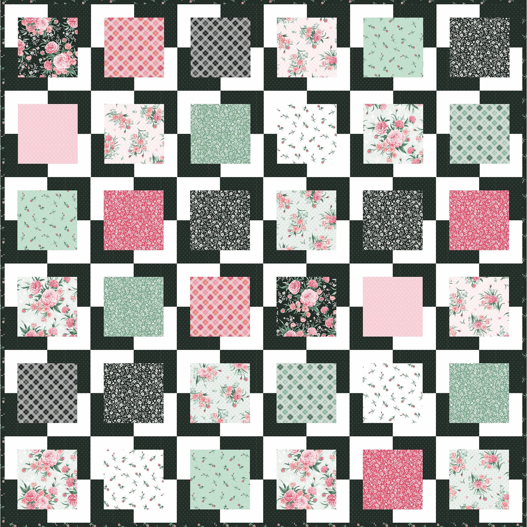 Garden Picnic Iconic Quilt