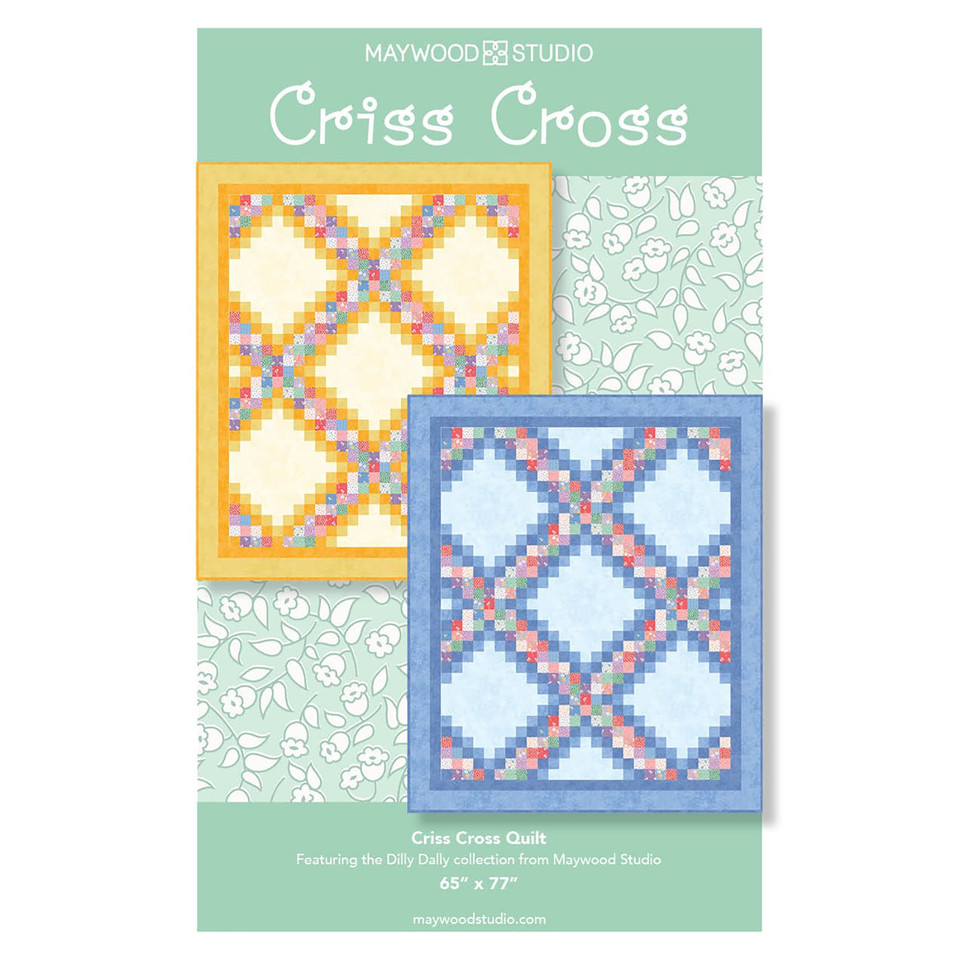 Dilly Dally Criss Cross Quilt Free Pattern
