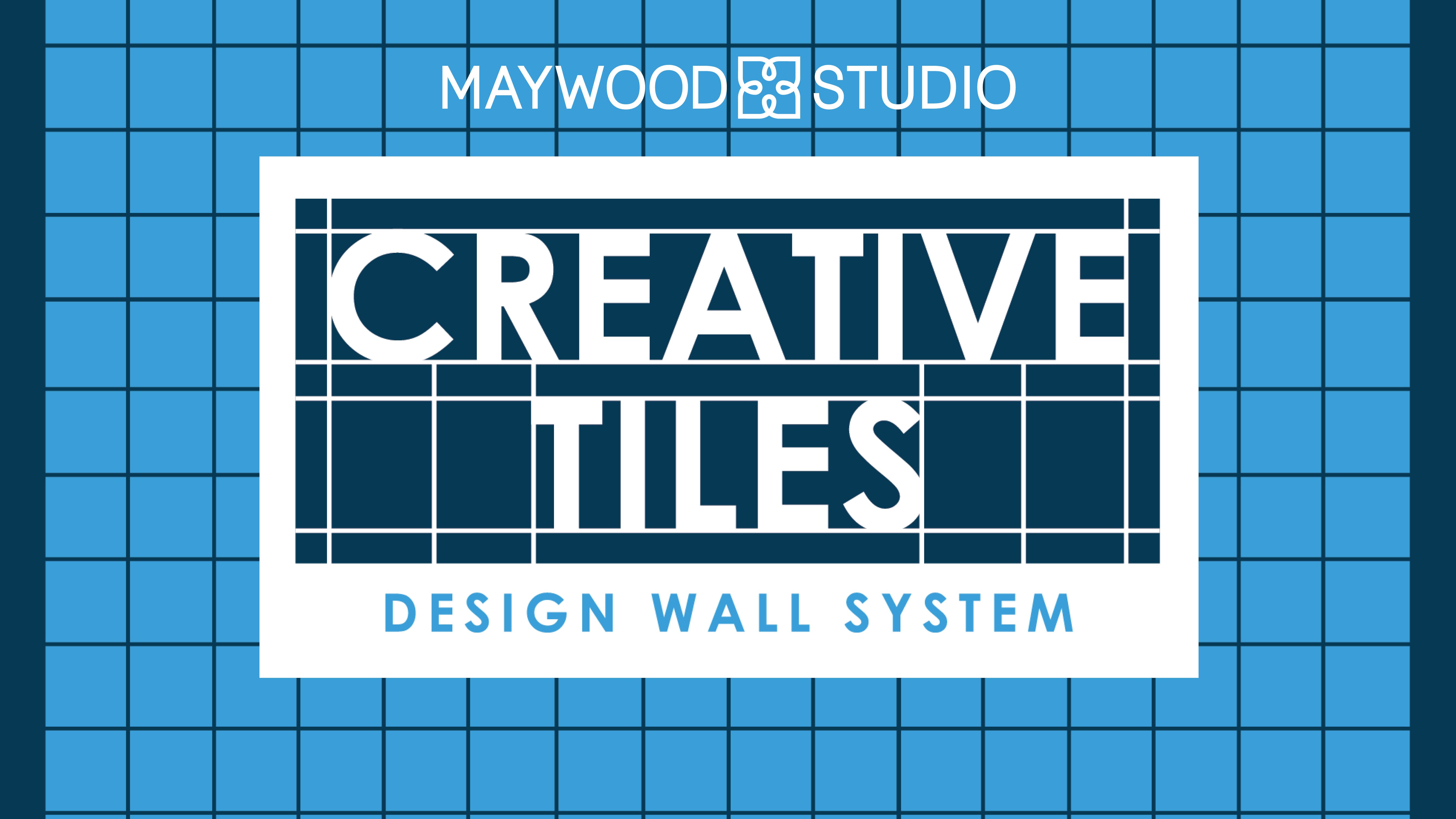 New! Creative Tiles Design Wall System - Maywood Studio