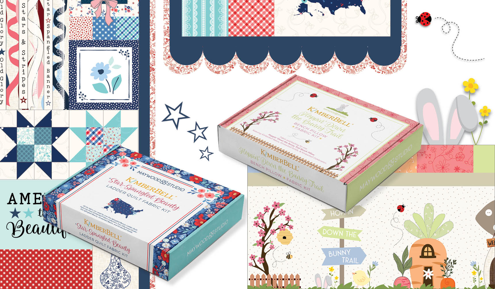 Two New Kimberbell Fabric Kits - Maywood Studio