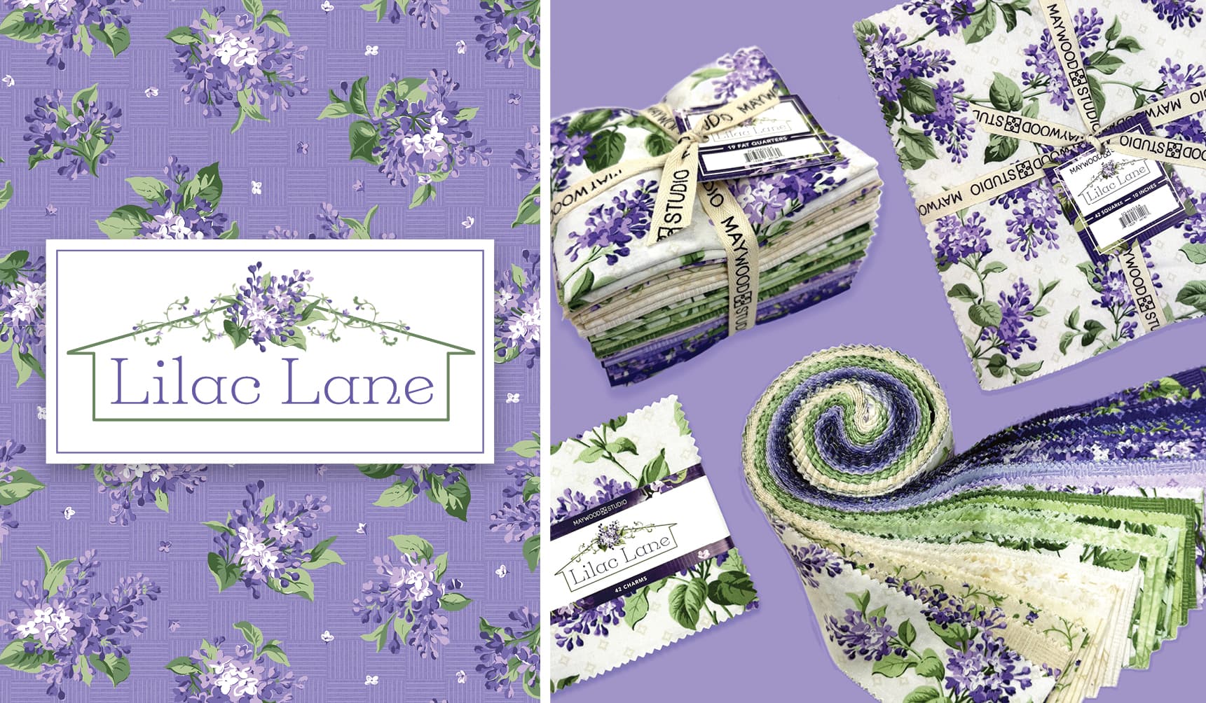 Fresh Fabric! Lilac Lane is in Shops Now! - Maywood Studio