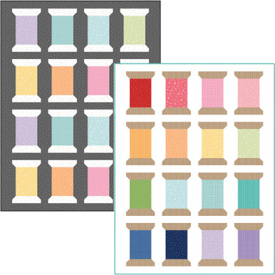 Kimberbell Basics Flannel Thread Work Quilt Free Pattern