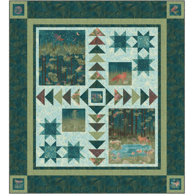 Forest Chatter Forest Adventures Quilt