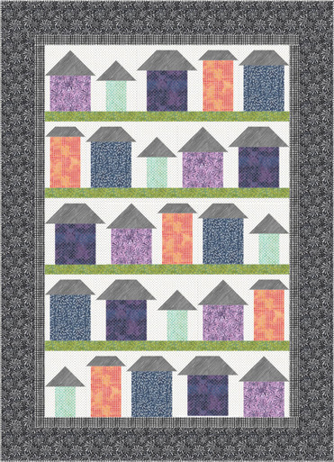 Color Therapy Batiks Simple Life Quilt