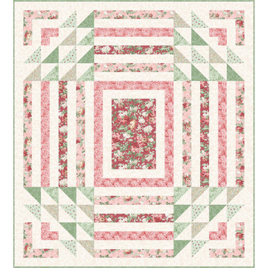 Regal Rose Jewelry Box Quilt Free Pattern