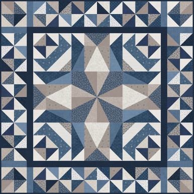 Patchwork Blue Simply Blue Quilt