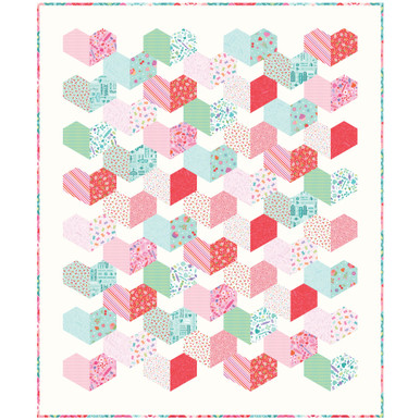 Sweet Shoppe Paper Hearts Quilt