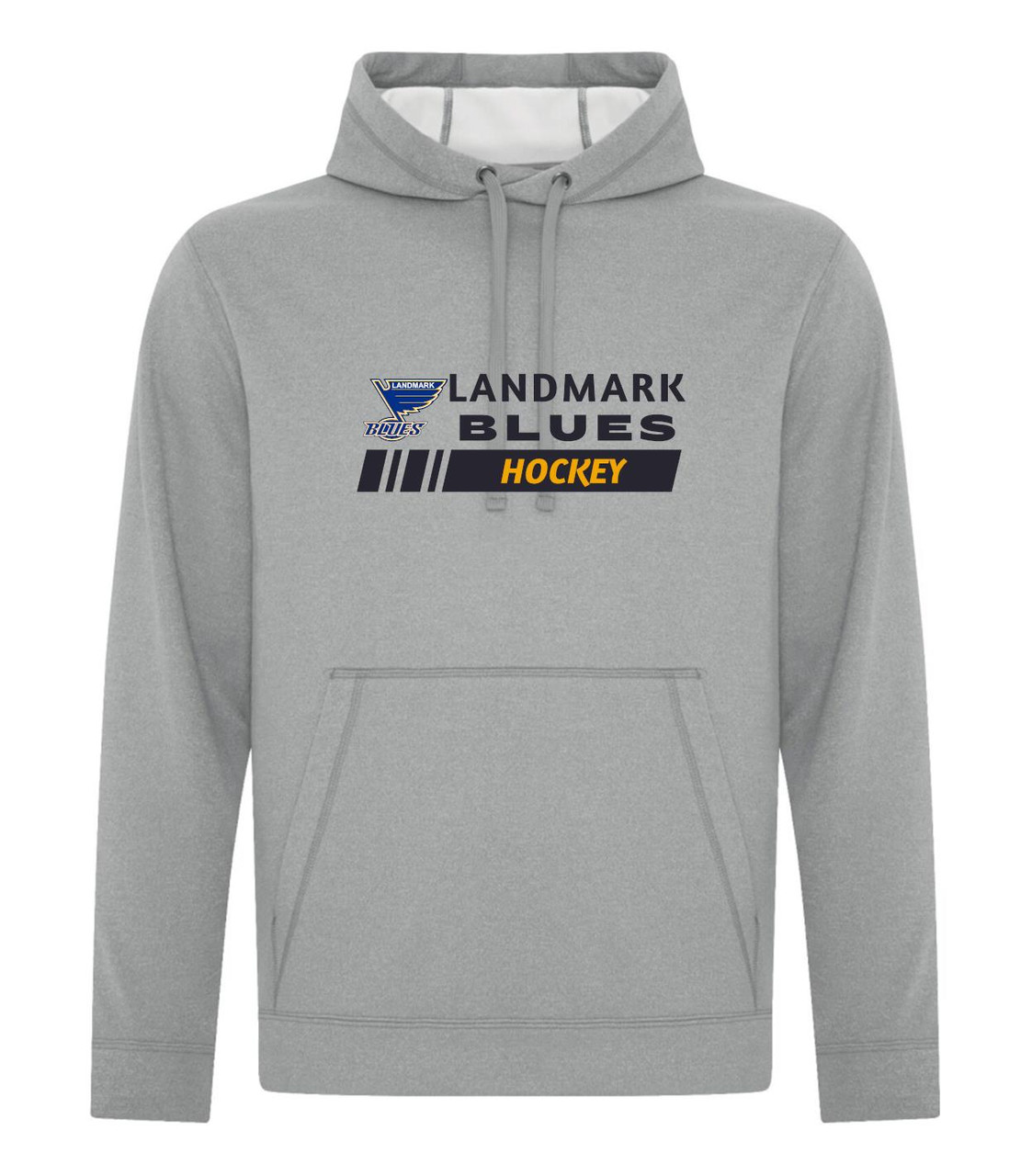 Landmark Blues Hooded Sweater (4 Logo Options)