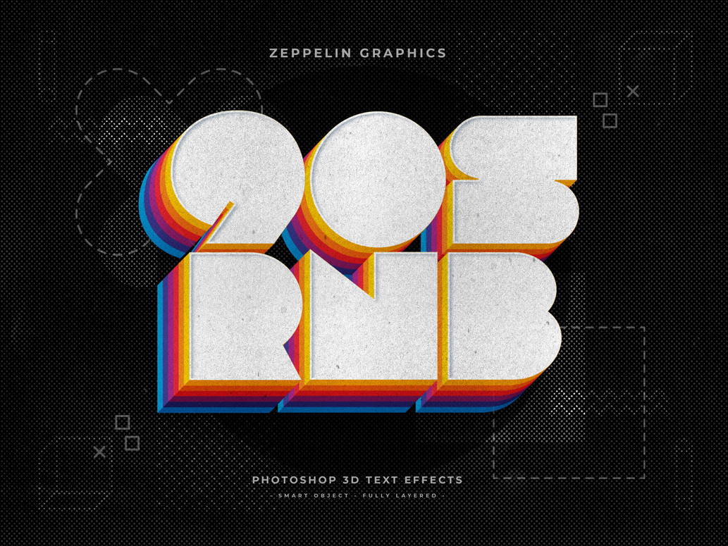 90s Text Effects