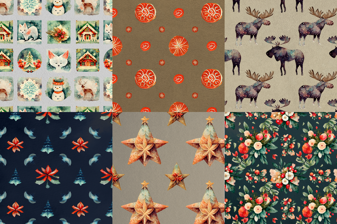 30 Winter Holiday Patterns