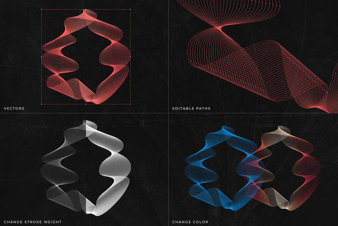 50 Wireframe Shapes Vol.2