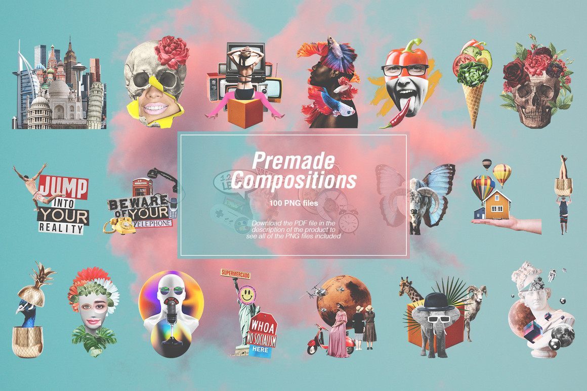 Collage Creator - 1400+ Cutouts