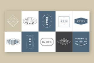 50 Retro Modern Logos Vol.2
