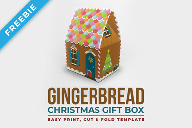 Gingerbread Packaging Gift Box