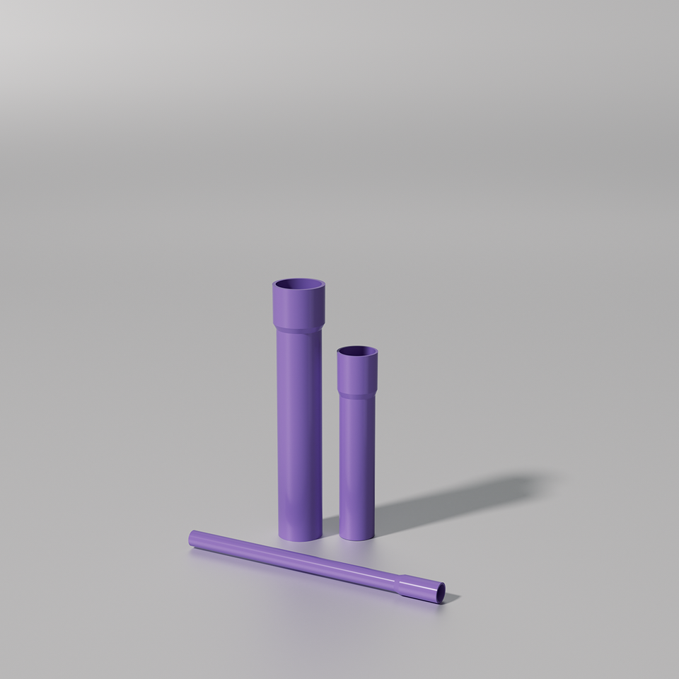 Pipes - PVC - Schedule 40 Purple - Viterra Systems