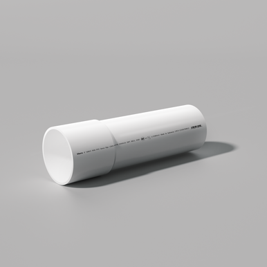 4 in. x 10 ft. PVC SDR35 Gravity Sewer Pipe - Bell End - Viterra Systems