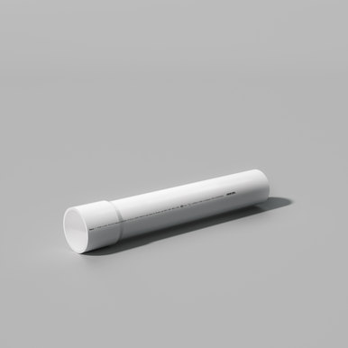 3 in. x 20 ft. PVC Schedule 40 DWV Pressure Pipe - Bell End - Viterra ...
