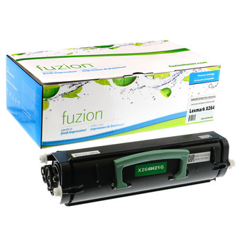 Fuzion Lexmark X264 Compatible Black Toner Cartridge | CartridgeStore.ca