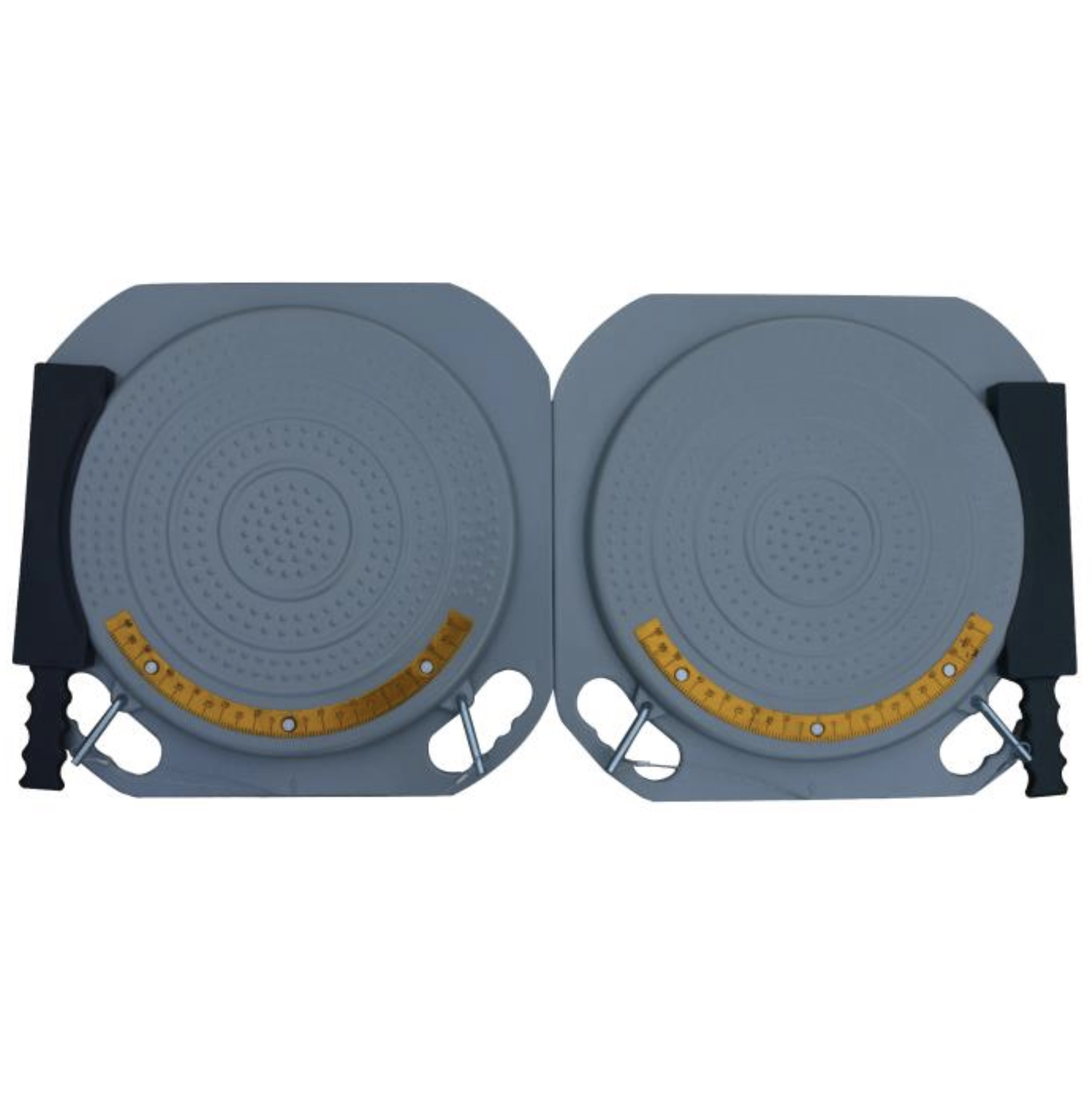 Car Lift Turntable Plates for 4 Post Car Lifts - Set of 2