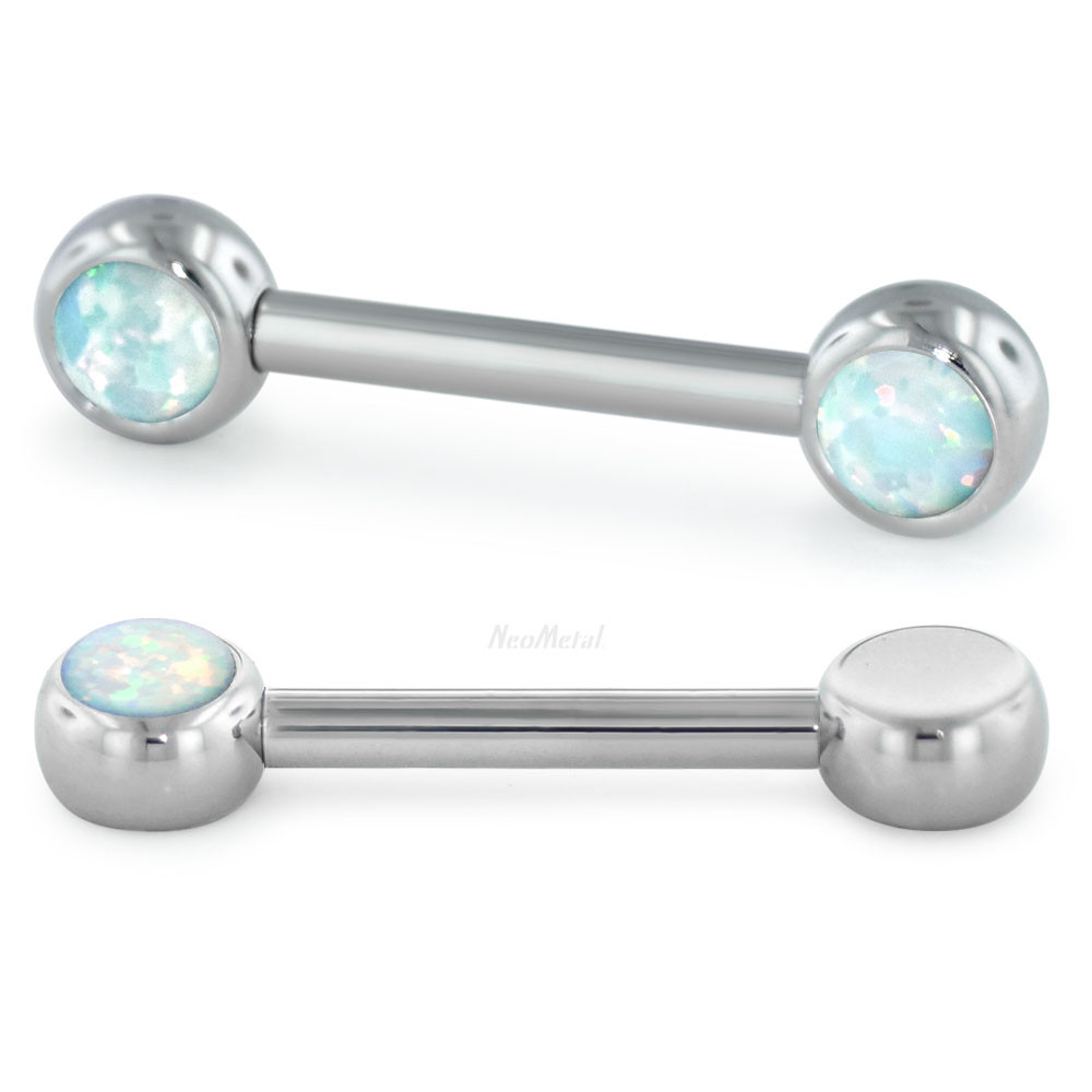 Forward Facing Threadless Opals - Piercing HQ