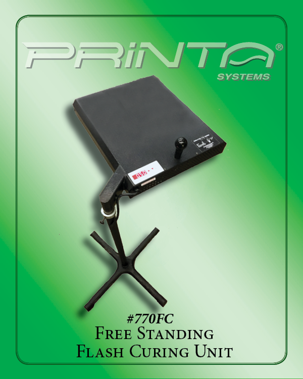 FREE STANDING FLASH CURING UNIT
