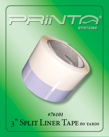 SPLIT LINER TAPE 3" x 60 YDS.