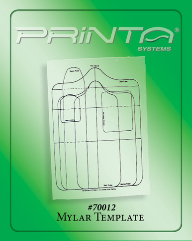 PREPUNCHED MYLAR TEMPLATE FOR PLATENS