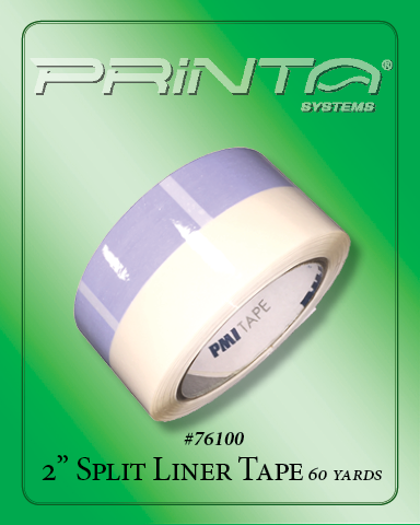 SPLIT LINER TAPE, 2" X 60 YDS.