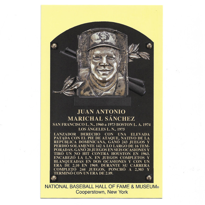 Plaque Postcard - Spanish