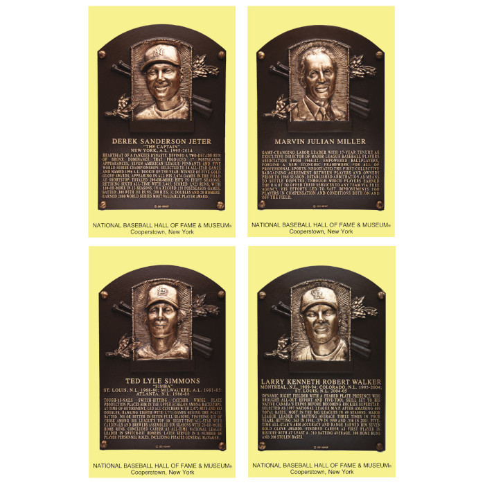 HOF Plaque Postcards