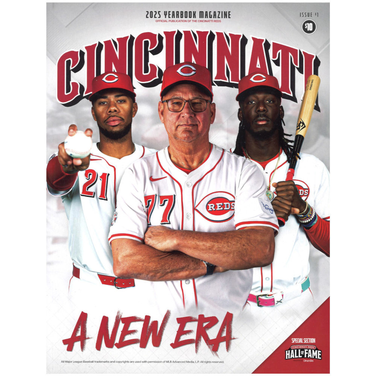 2025 Cincinnati Reds Official Team Yearbook