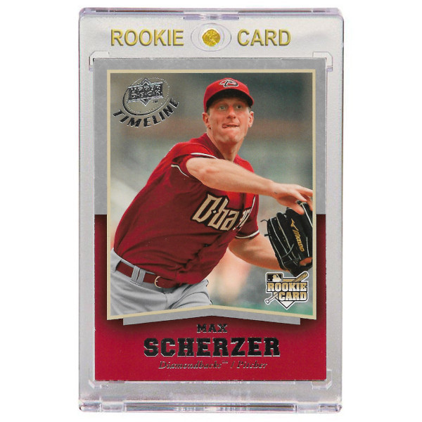 Max Scherzer Arizona Diamondbacks 2008 Upper Deck Timeline # 75 Rookie Card