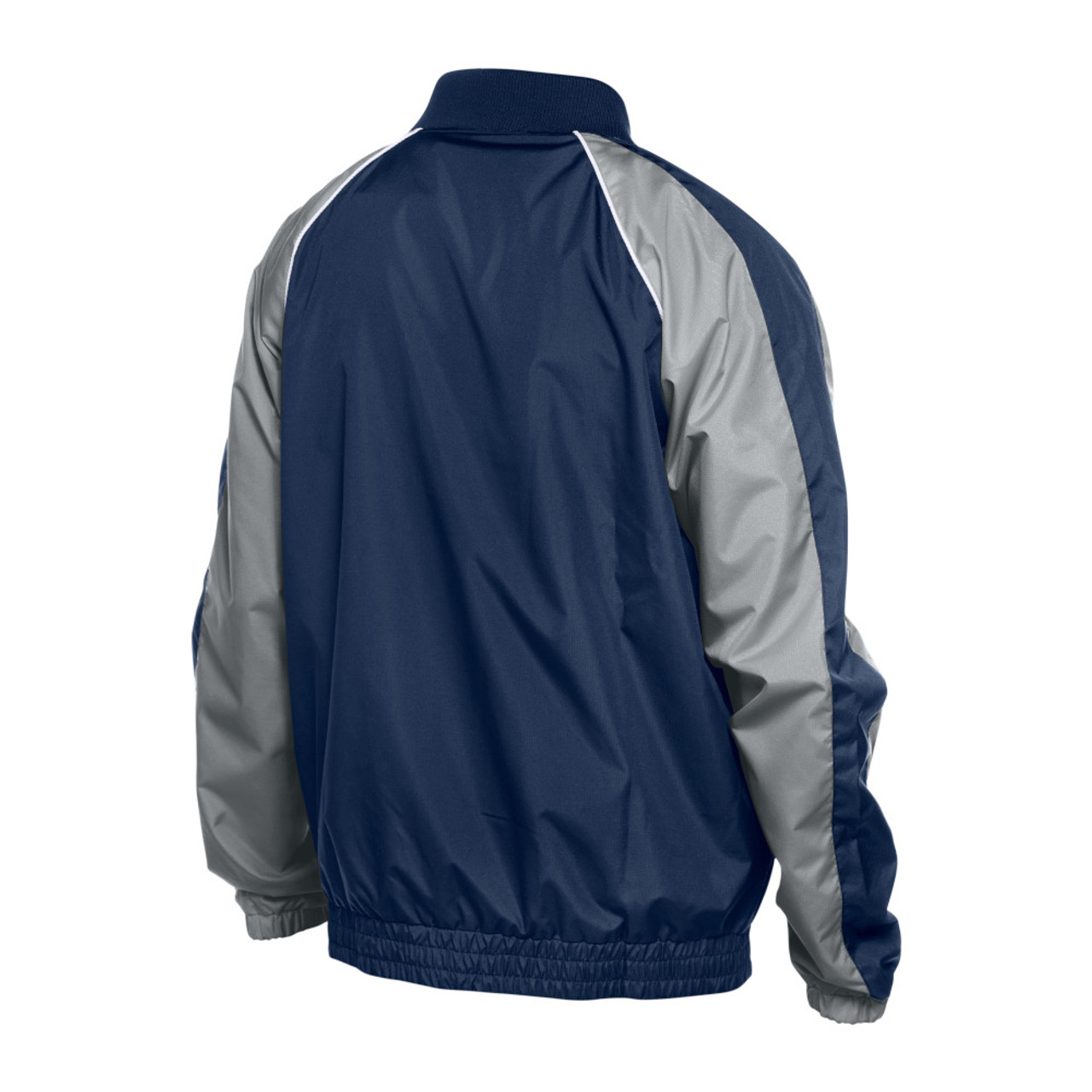 Men's New Era New York Yankees Navy Ripstop Raglan Quarter-Zip Windbreaker Jacket