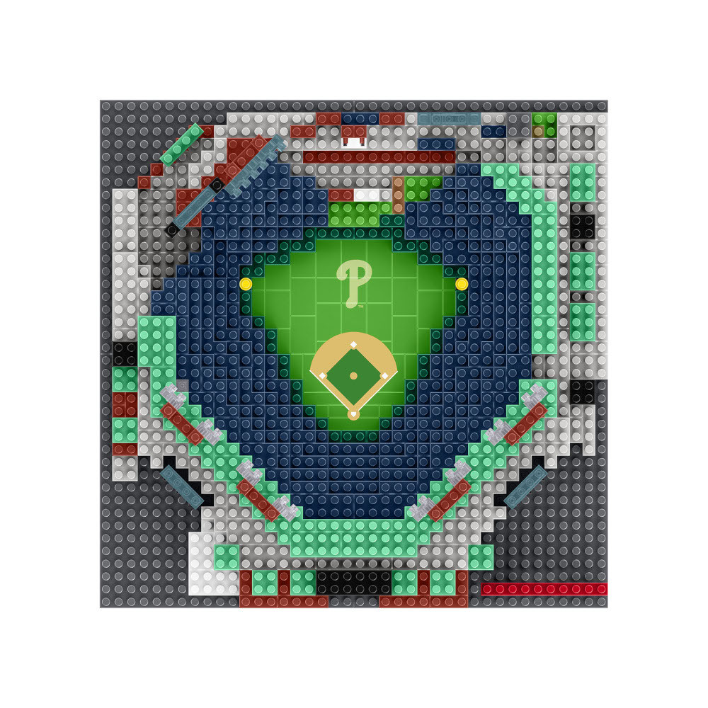 Philadelphia Phillies Citizens Bank Park Mini BRXLZ Stadium
