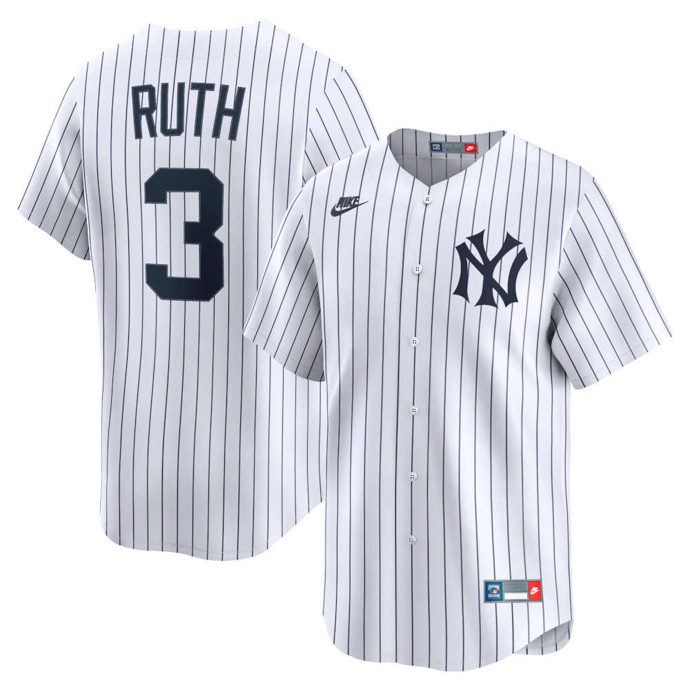 Men’s Nike Babe Ruth New York Yankees Cooperstown Collection Limited ...