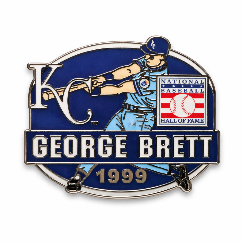George Brett Kansas City Royals Hall of Fame Class of 1999 Collector’s Pin